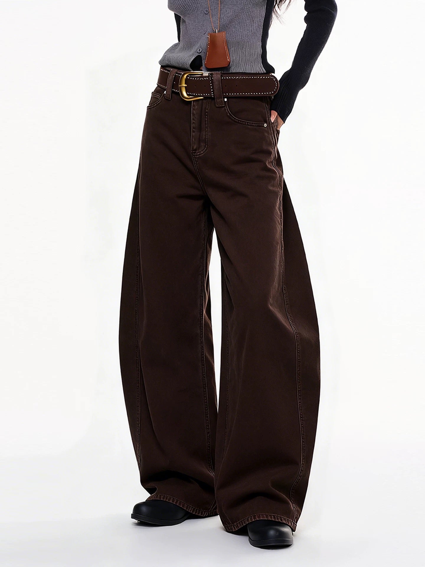 Chill Zoey Glacier Gravity Jeans – CHUUI_Collection